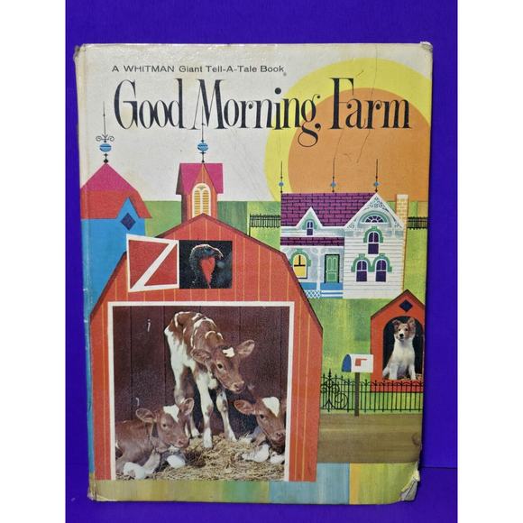 Accents | Vintage Good Morning Farm Childrens Book 1964 By Betty Ren ...